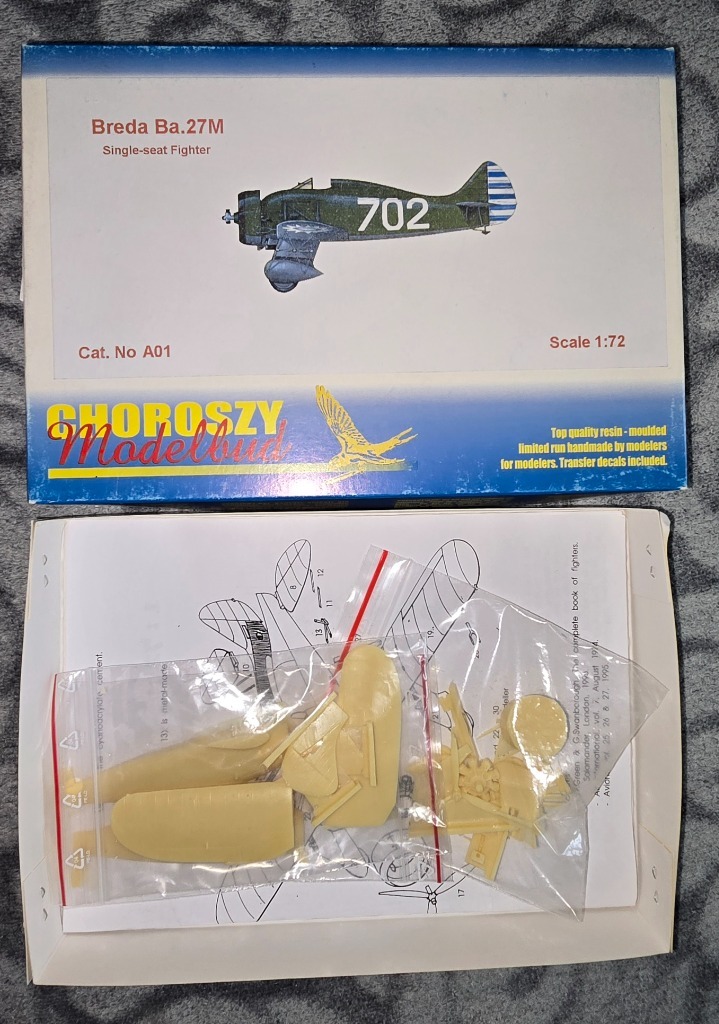 Breda Ba 27 Choroszy bud 1:72 | Kożuchów | Licytacja na Allegro Lokalnie