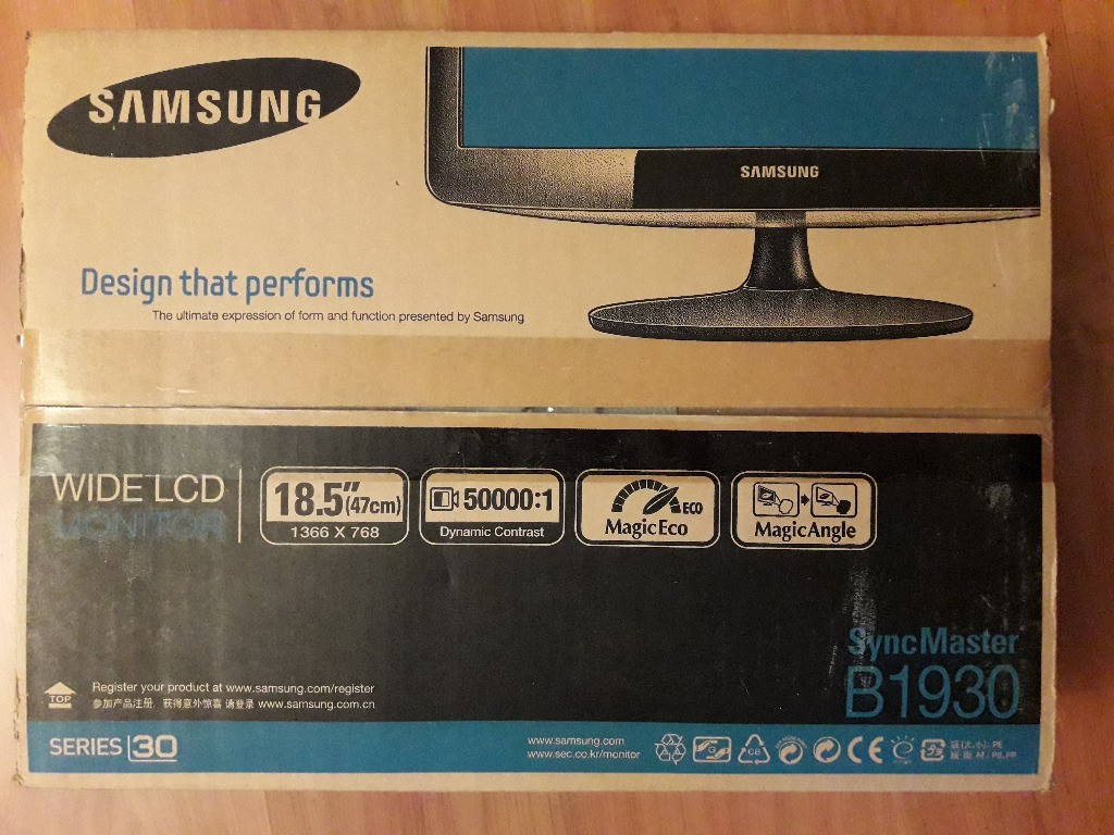 Monitor LCD Samsung SyncMaster B1930 18 5" 47cm | Brzeg Dolny | Kup ...