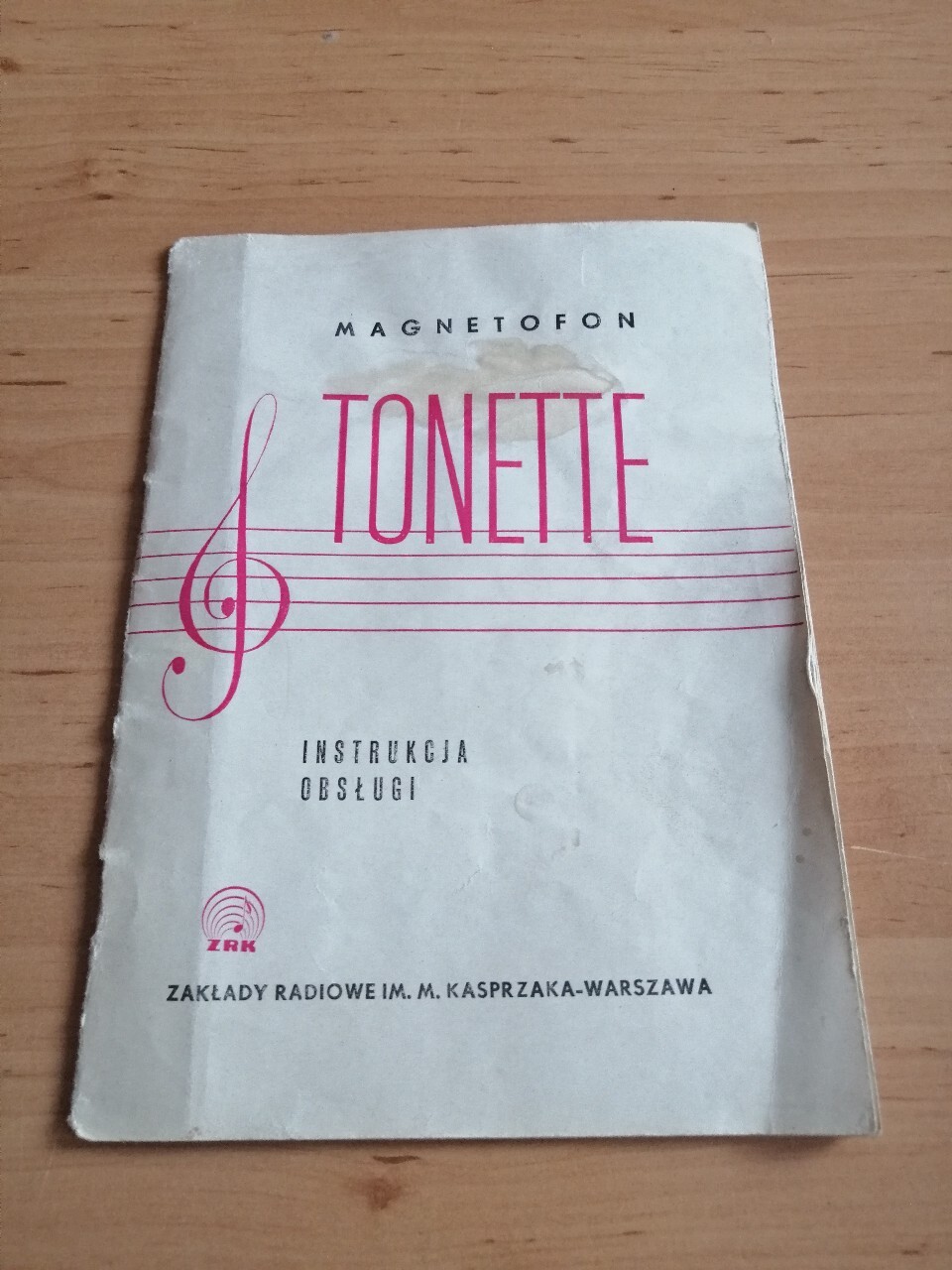 Magnetofon Tonette - Instrukcja - Niska cena na Allegro.pl