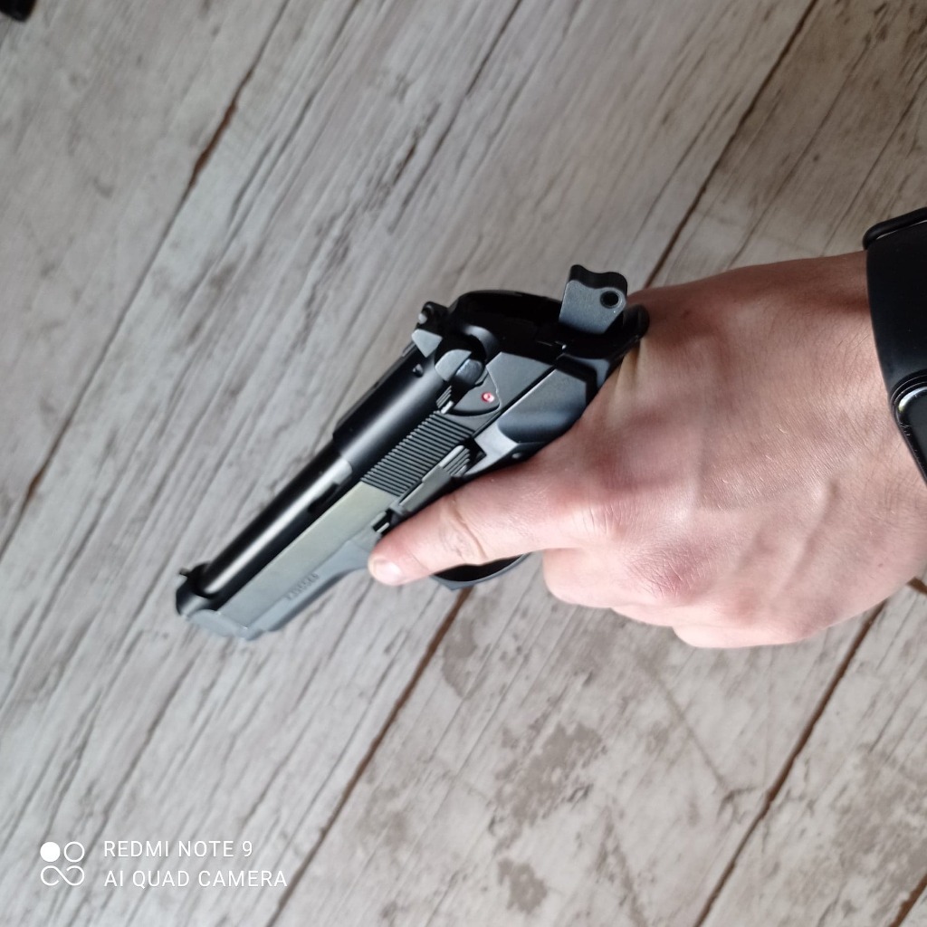 Pistolet ASG M9 A1 Full metal GBB Black KJW | Sieradz | Ogłoszenie na ...