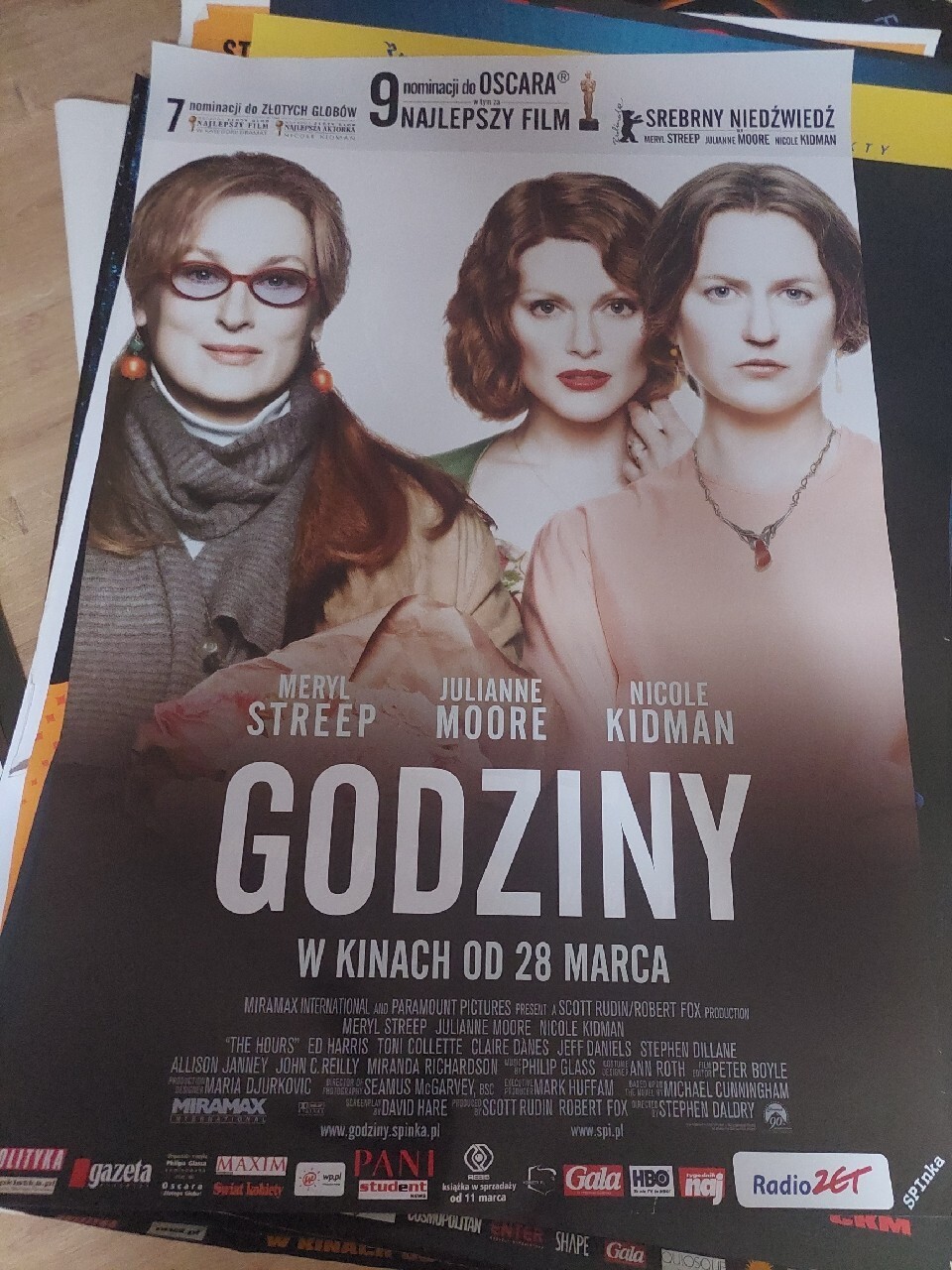 Godziny oryginalny plakat filmowy | Tarnowskie Góry | Licytacja na Allegro Lokalnie