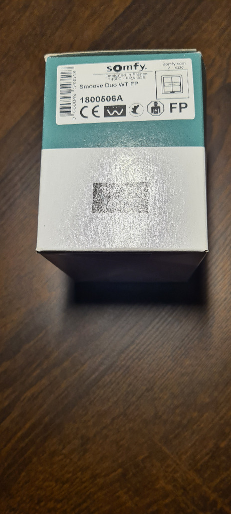 Przełącznik Somfy Smoove Duo WT FP | Zduńska Wola | Kup teraz na ...