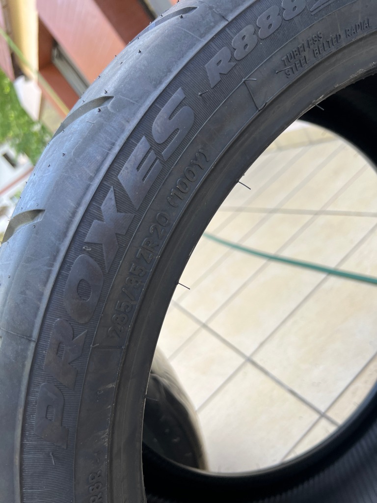 2x Toyo Proxes R888R 285/35r20 semi slick drag | Świnoujście | Kup ...