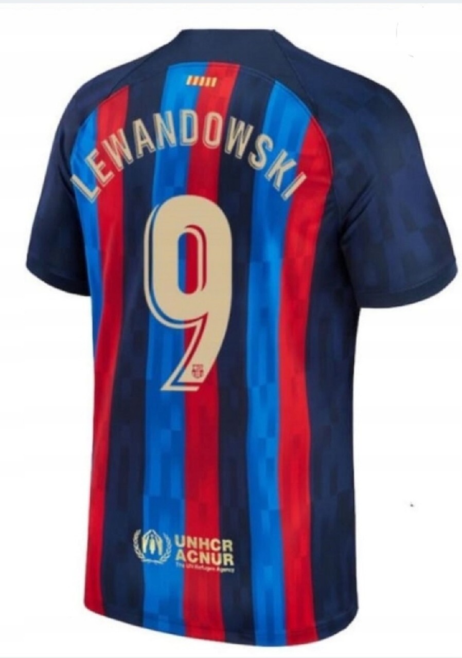 Koszulka ROBERT LEWANDOWSKI 9 FC Barcelona L 22/23 | Kraków | Kup teraz na Allegro Lokalnie