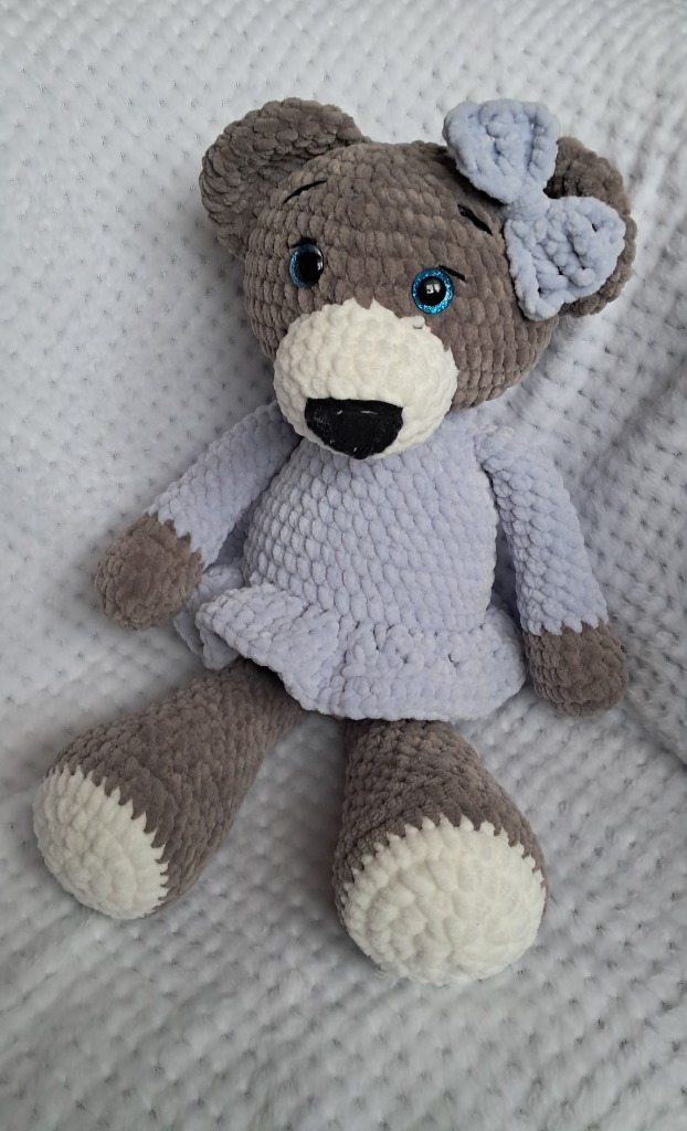 Maskotka Miś misia prezent urodziny Hande Made | Wiśniew | Kup teraz na ...