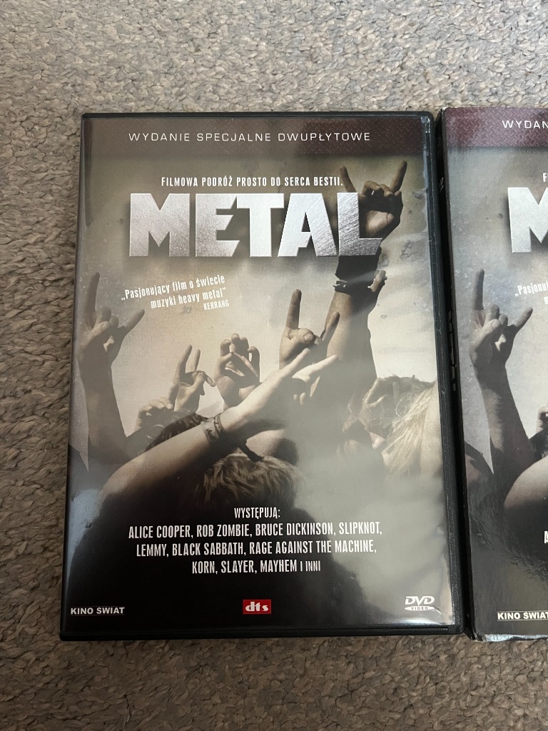 Metal-film-2xDVD-Motorhead,Black Sabbath,Iron Maid | Grójec | Licytacja ...