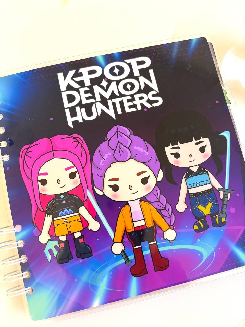 Interaktywna książeczka na rzepy Toca Boca KPOP Demon Hunters ...