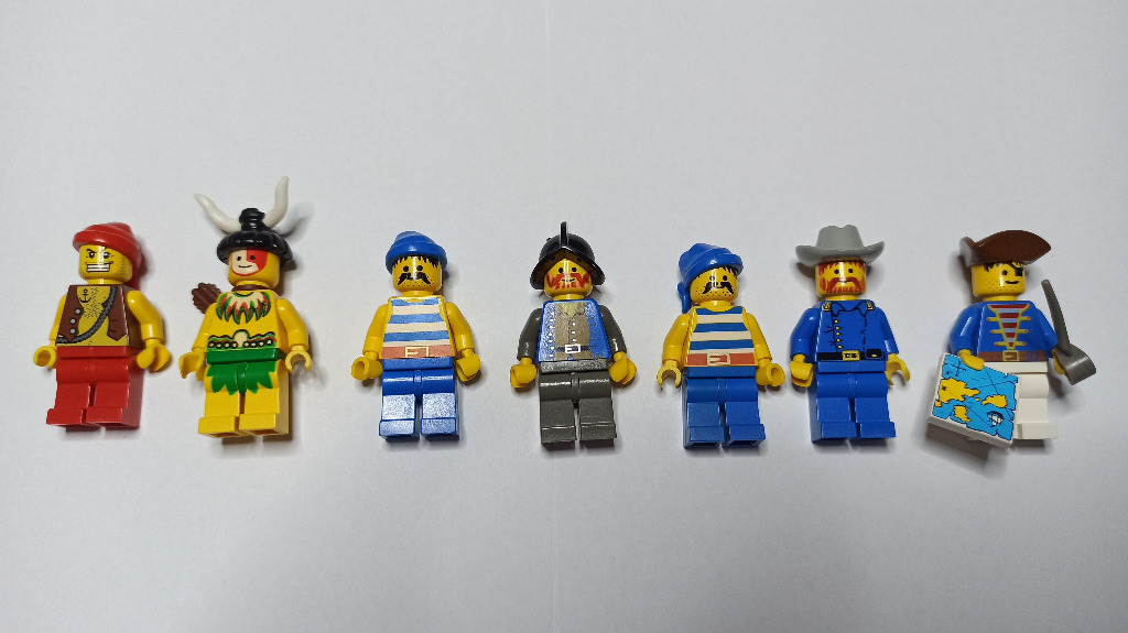 LEGO 7 minifigurek Pirates Islanders Western | Piekary Śląskie ...