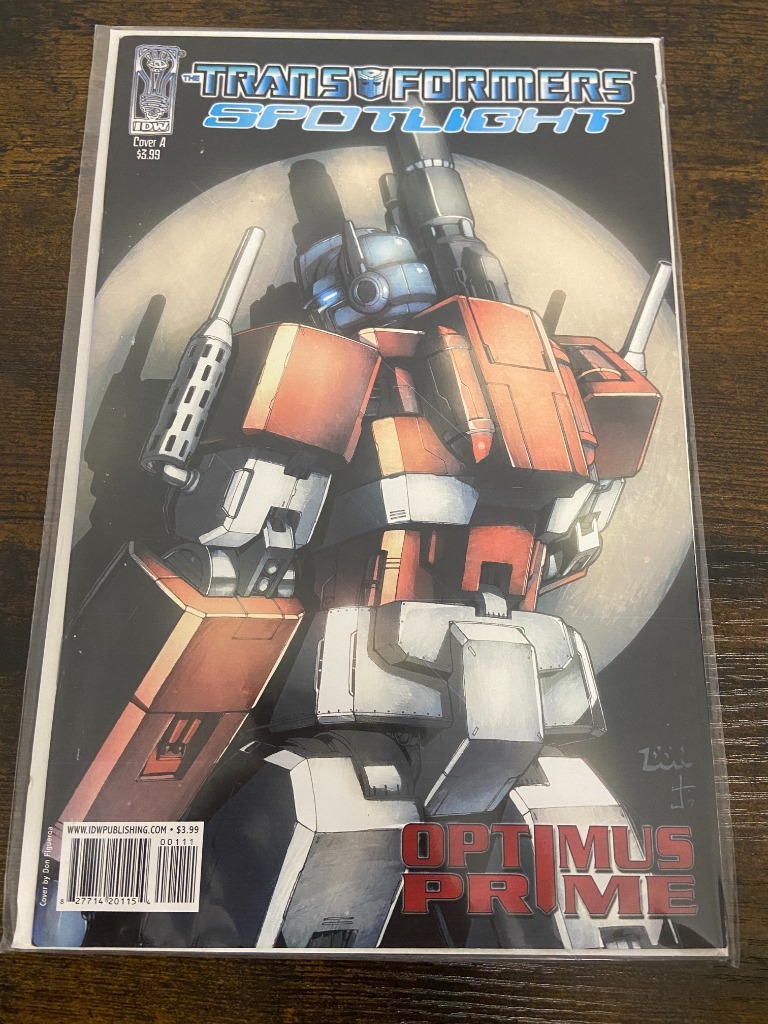 Transformers Spotlight Optimus Prime - IDW Cover A | Kamionka Wielka ...