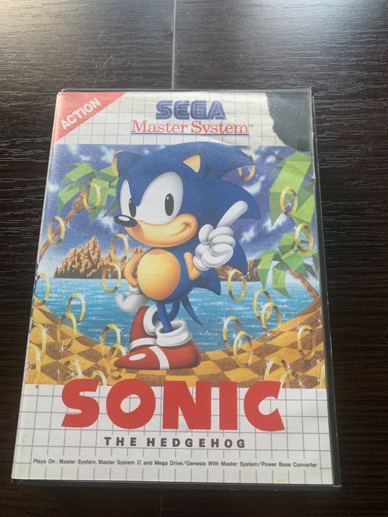 Gra Sega Master System Sonic The Hedgehog | Kalisz | Licytacja na ...