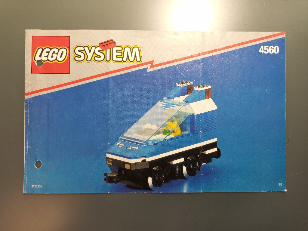 LEGO Train Instrukcja 4560 lokomotywa | Kraków | Ogłoszenie na Allegro ...