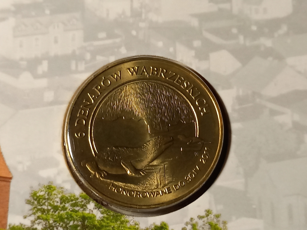 Numizmat 6 denarów wąbrzeskich e ETUI | Toruń | Kup teraz na Allegro ...