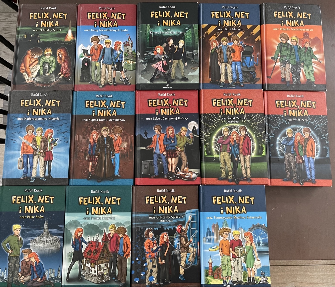 Felix, Net i Nika- seria 14 książek | Warszawa | Kup teraz na Allegro ...