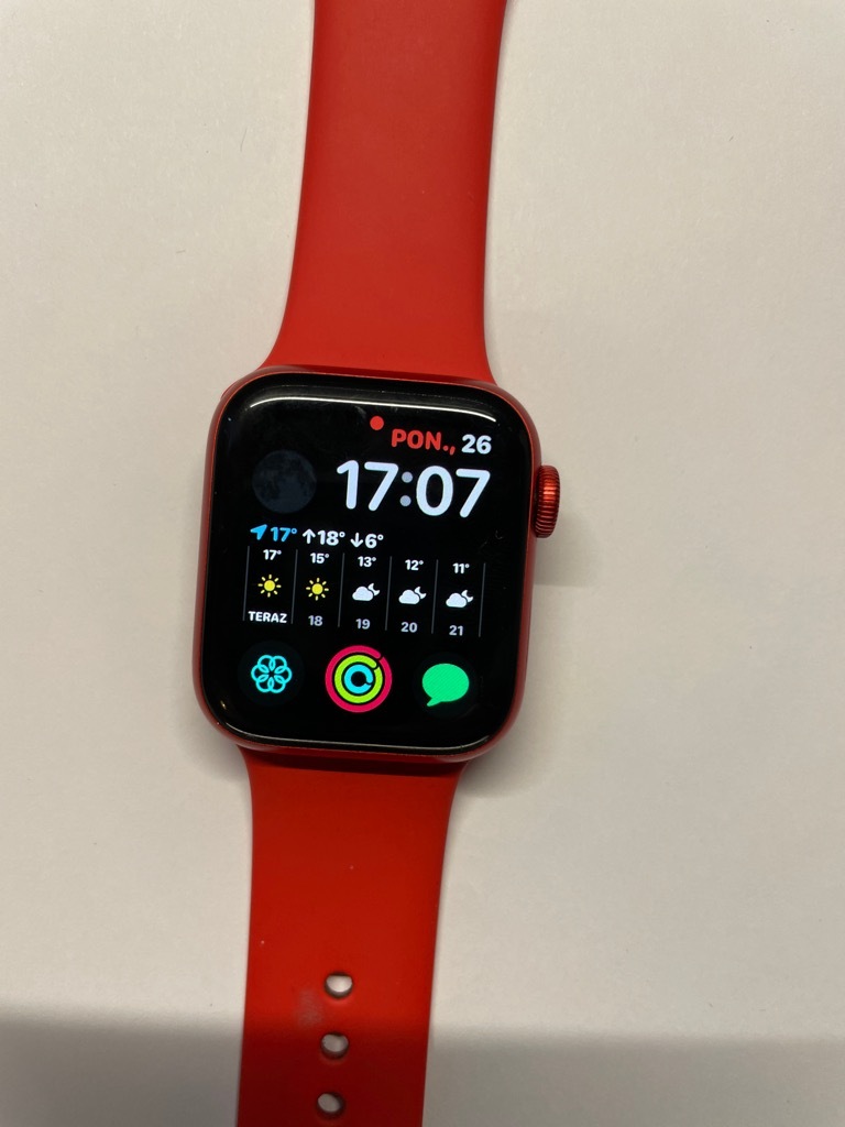 Apple Watch 6 GPS, 40mm, stan idealny | Warszawa | Kup teraz na Allegro ...