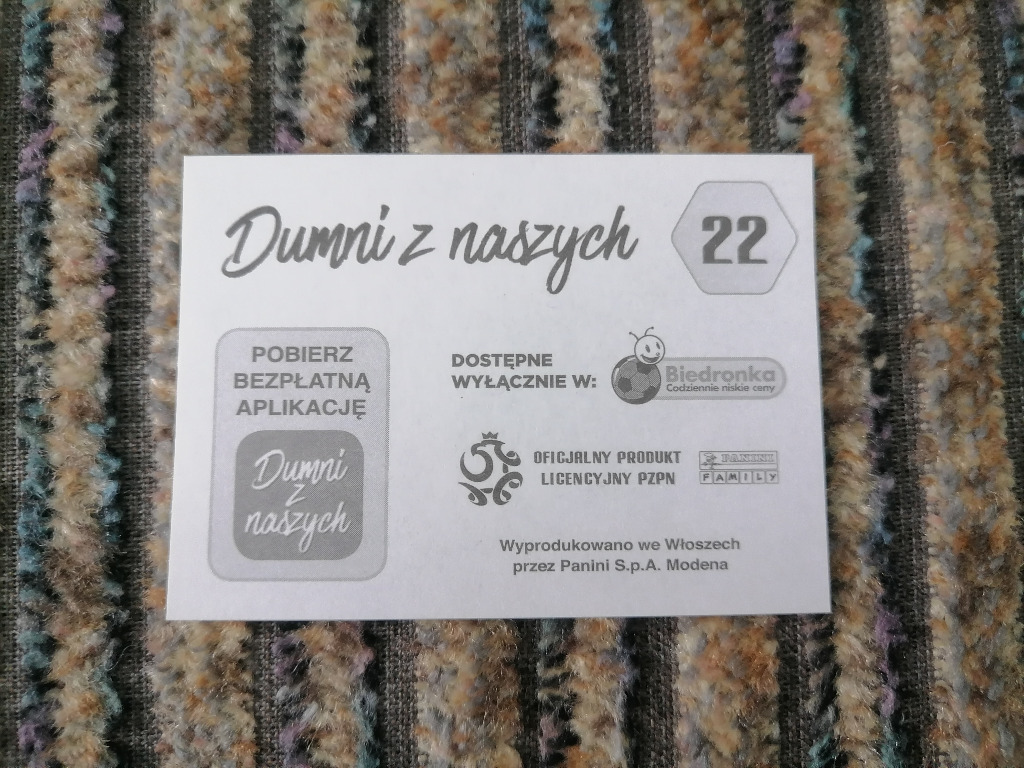 Naklejki DUMNI Z NASZYCH Paninini 22 | Warszawa | Licytacja na Allegro ...