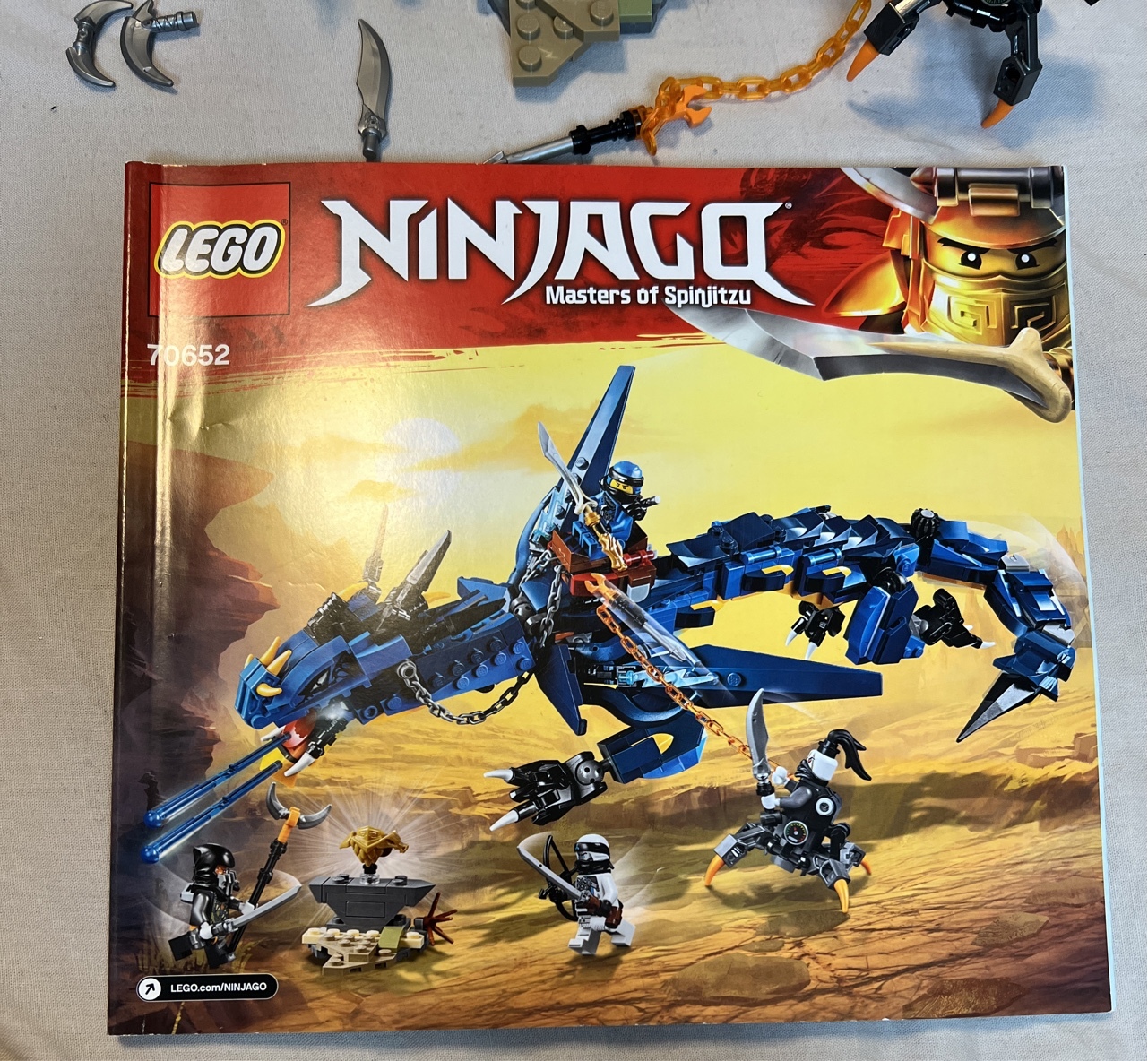 Zestaw Lego 70652 Ninjago Smok Jaya | Warszawa | Licytacja na Allegro ...