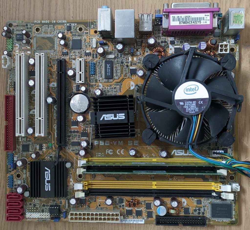 Płyta główna Asus P5B-VM SE + 2GB + Intel E1200 | Suwałki | Kup teraz ...