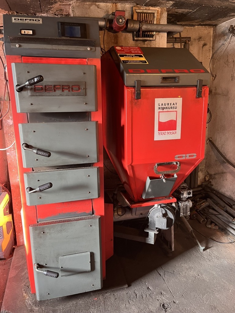 Piec na ekogroszek defro duo uni 15kw + Akcesoria | ruja | Ogłoszenie ...