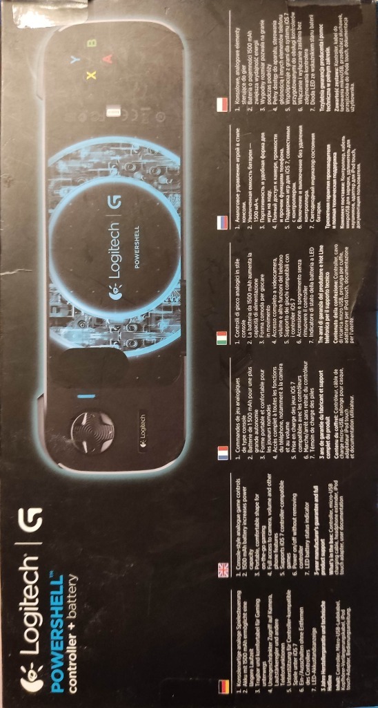 LOGITECH POWERSHELL CONTROLLER + BATTERY | Warszawa | Kup teraz na ...