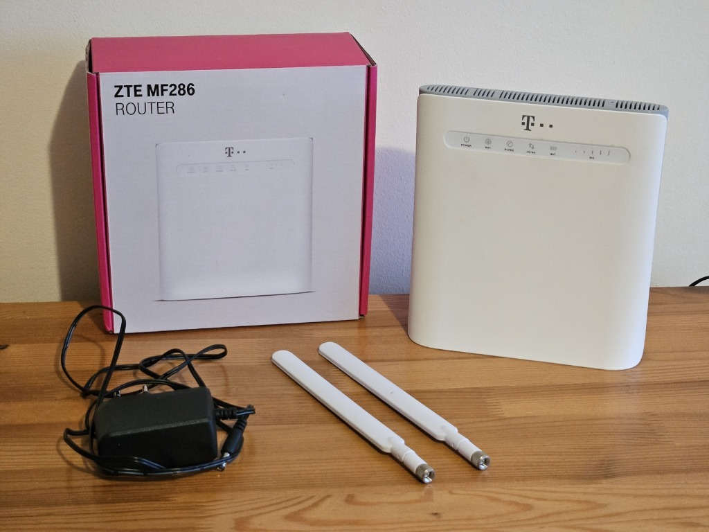 Ruter router ZTE MF286 LTE z selekcją i agregacją pasm sprawny | Lublin ...