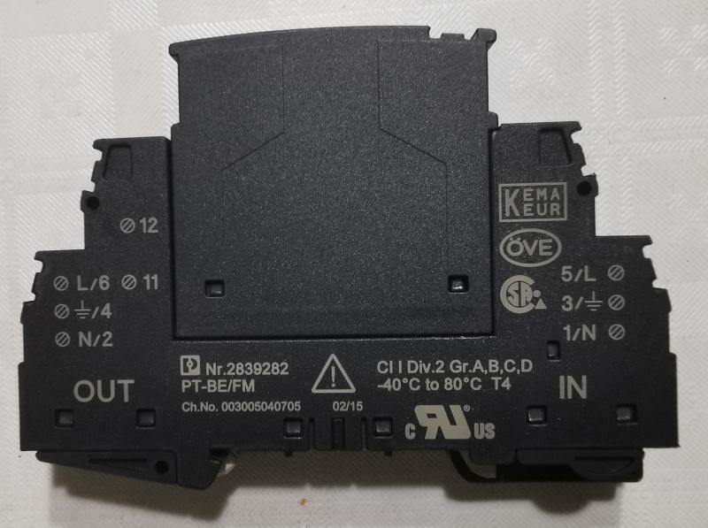 Ogranicznik Phoenix PT 2-PE/S 24AC-ST + gniazdo | Ścinawka Średnia | Kup teraz na Allegro Lokalnie