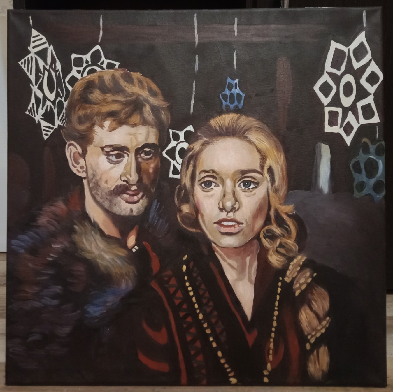 Potop para film obraz olejny | Stoczek Łukowski | Kup teraz na Allegro ...