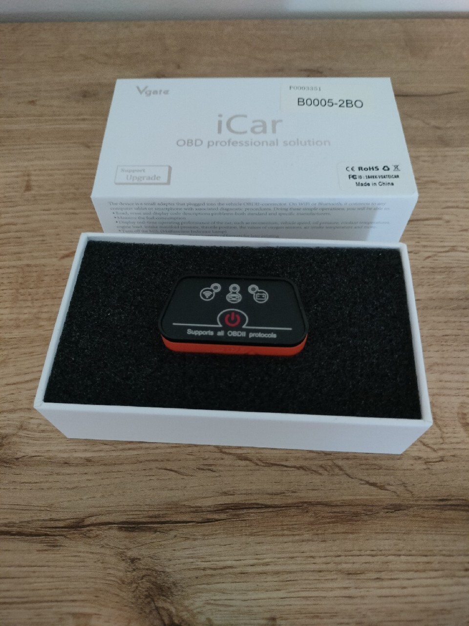 Interfejs OBD II Vgate iCar 2 WiFi | Pelplin | Kup teraz na Allegro Lokalnie