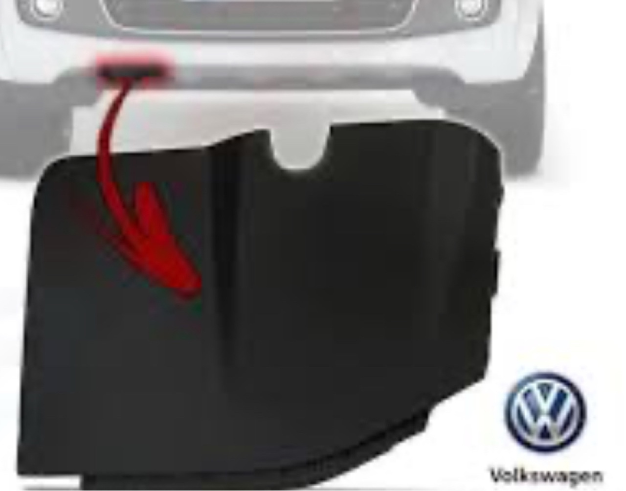 Zaślepka zderzaka Amarok DNM 16933 VW Volkswagen 2hh 807 221 gru ...