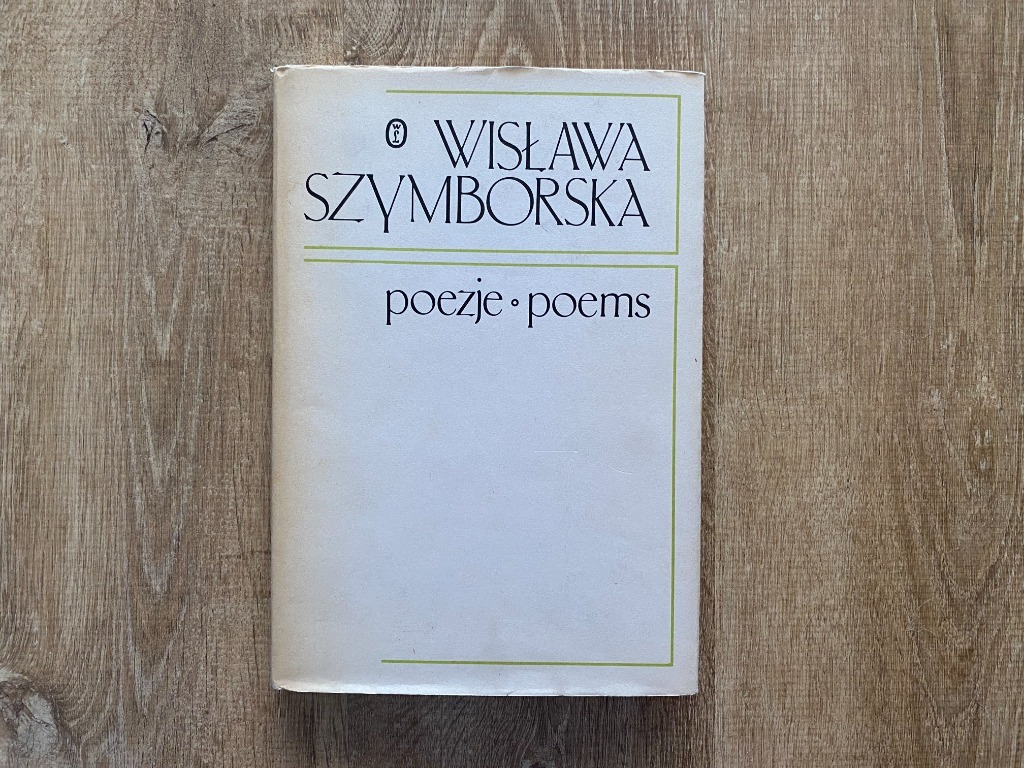 Wisława Szymborska - Poezje / Poems | Oleśnica | Kup teraz na Allegro ...