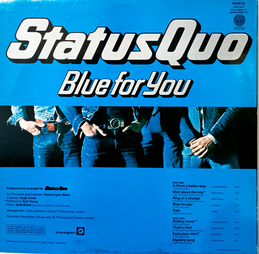 Status Quo - Blue for You | Iława | Kup teraz na Allegro Lokalnie