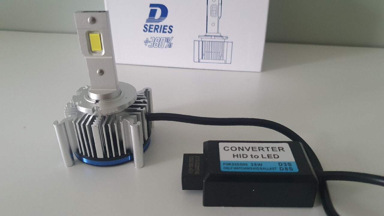 żarniki LED D3S zamiast xenon 6000k duży radatior | Warszawa | Kup teraz na Allegro Lokalnie