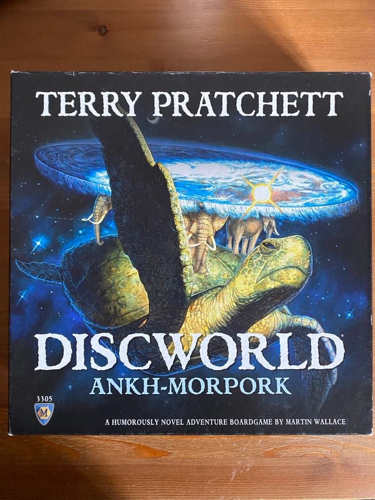 DISCWORLD ANKH MORPORK ŚWIAT DYSKU GRA PRATCHETT | Łódź | Kup teraz na ...