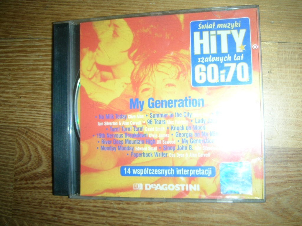 Hity szalonych lat 60i70.-my generation .CD | Wyględy | Kup teraz na ...