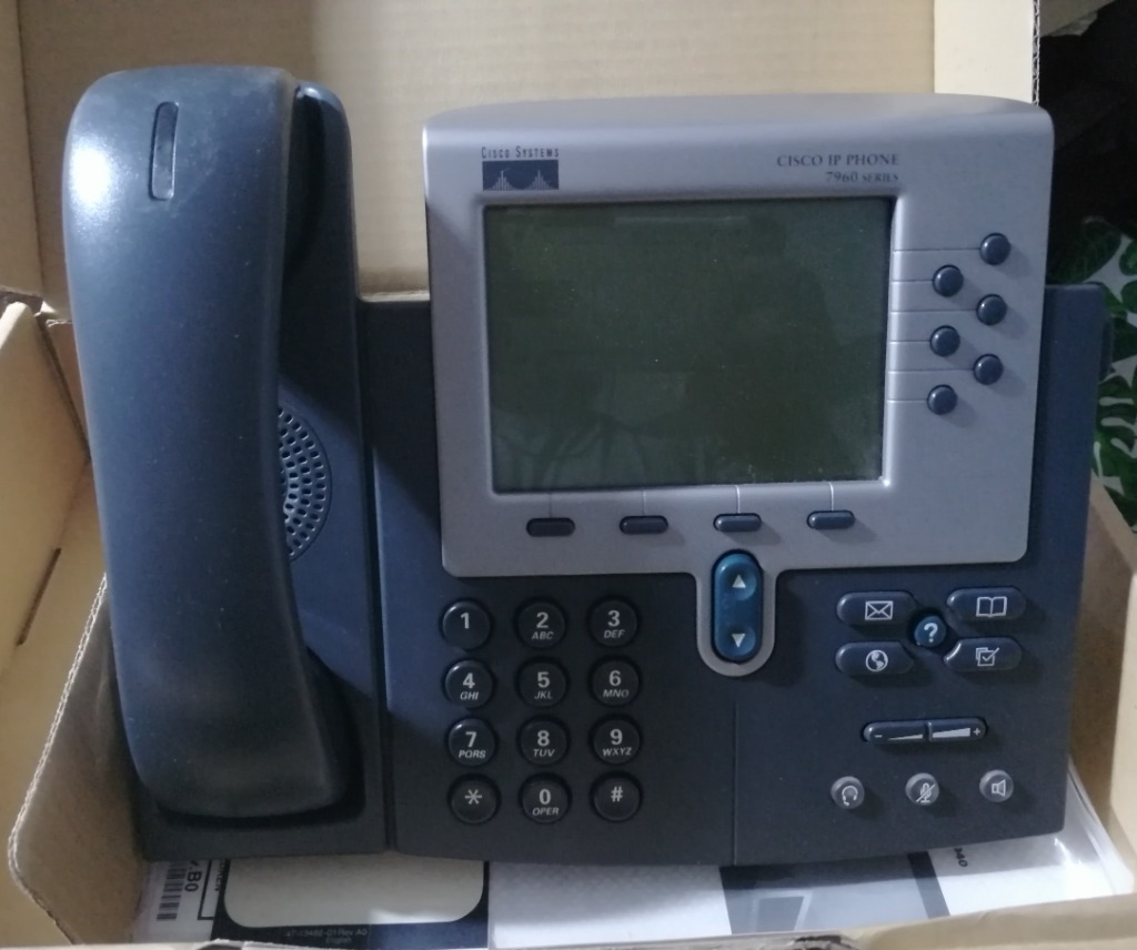 Telefon Cisco IP PHONE 7960 SERIE | Sochaczew | Kup teraz na Allegro ...