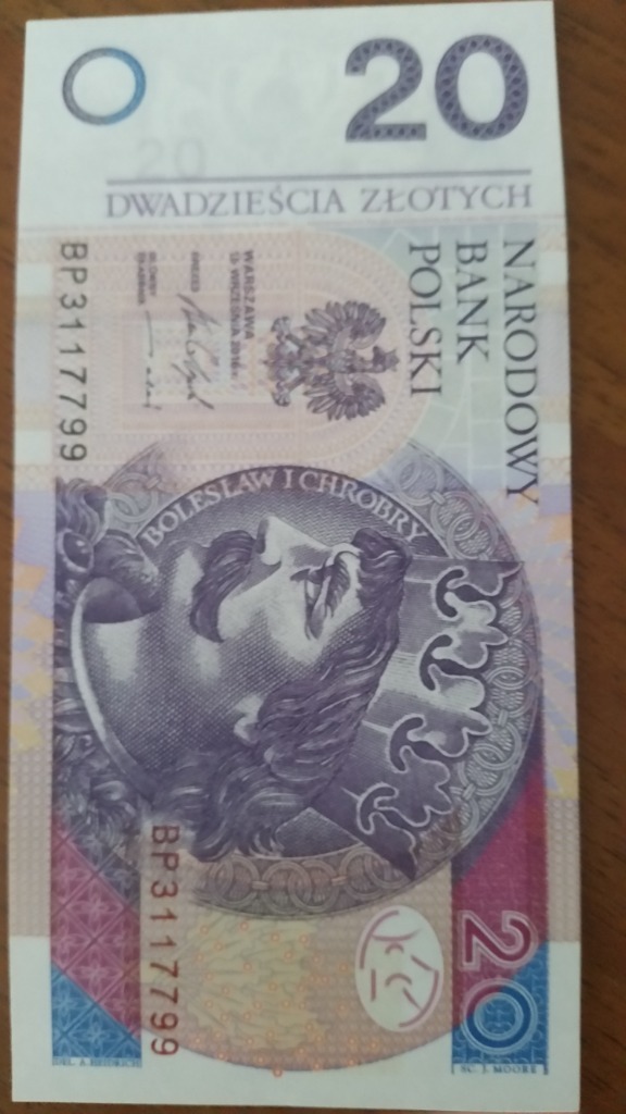 Banknot 20 zł numer | prudnik | Kup teraz na Allegro Lokalnie