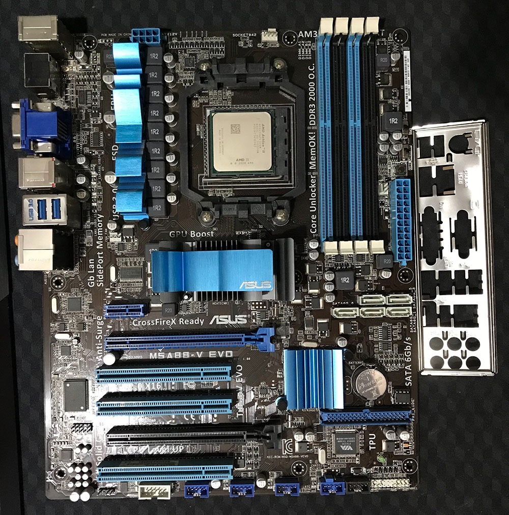 Płyta główna M5A88-V EVO + AMD Athlon II X3 455 | Kraków | Kup teraz na ...