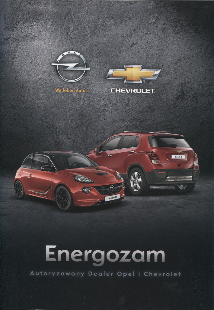 PROSPEKT-OPEL i CHEVROLET-2013 | LUBLIN | Kup teraz na Allegro Lokalnie