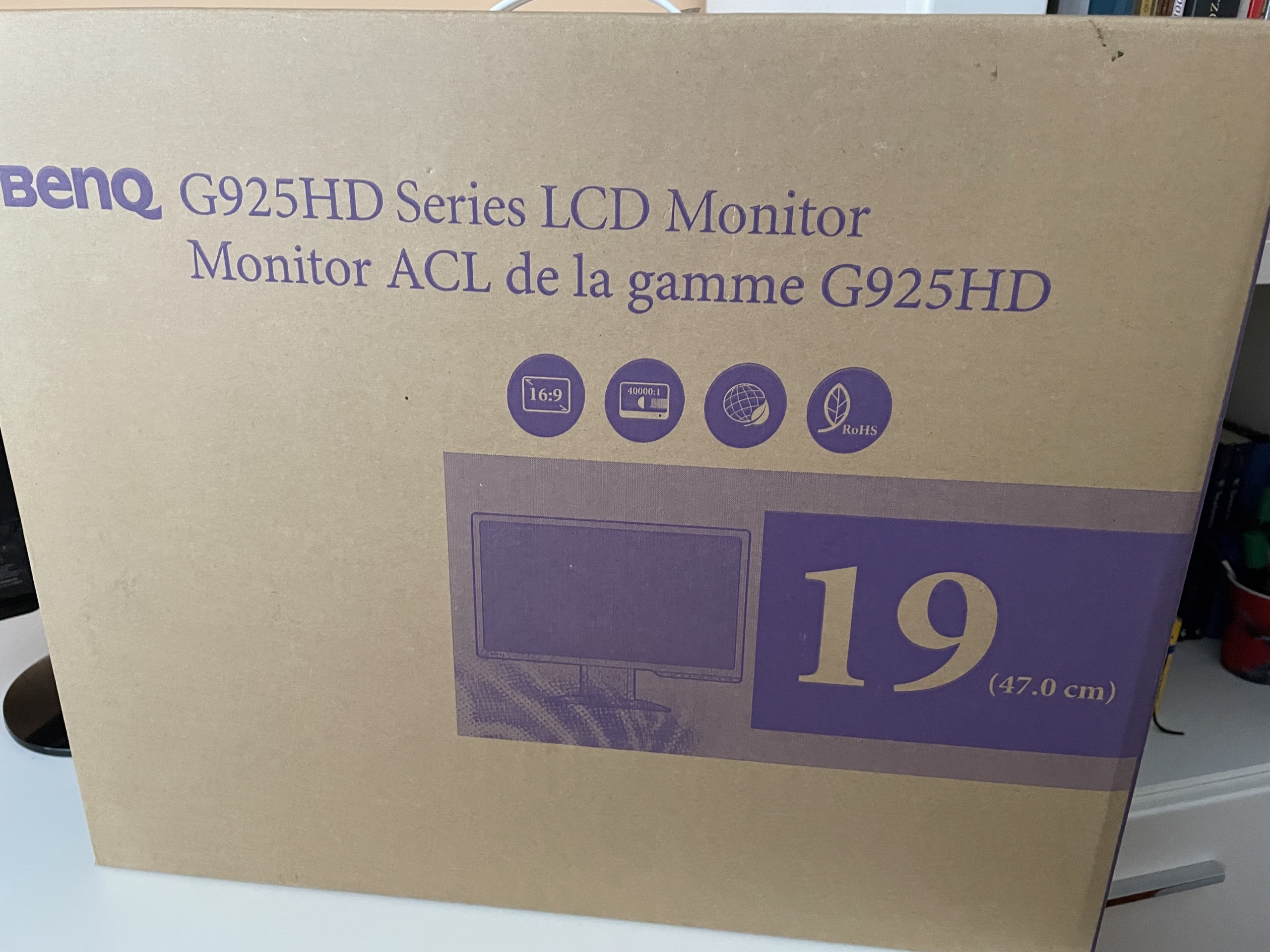 Monitor BENQ G925HDA 19" 1366x768 (HD) | Buszkowy Górne | Kup teraz na ...