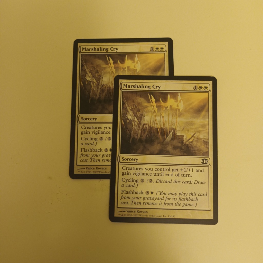 Marshaling Cry MTG white | Warszawa | Kup teraz na Allegro Lokalnie