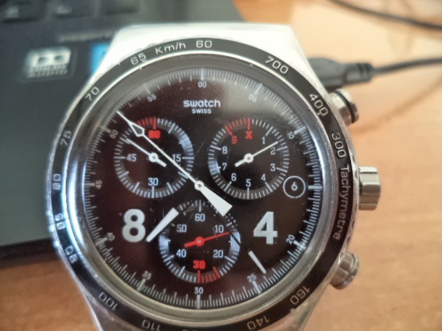 ZEGAREK SWATCH CHRONOGRAF | KRAKÓW | Licytacja na Allegro Lokalnie