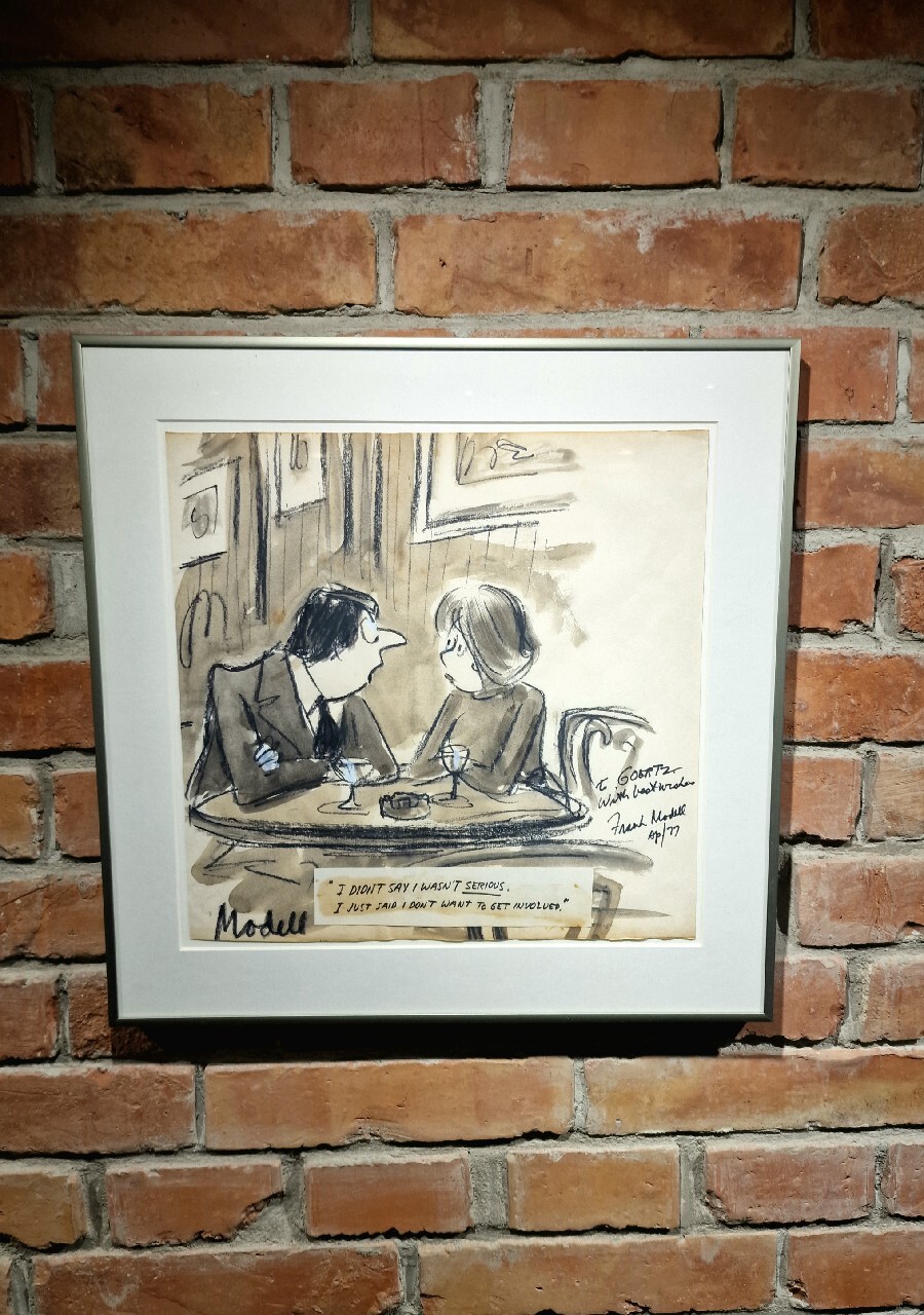 Frank MODELL Rysunek THE NEW YORKER 1977r SZTUKA | Tarnów | Kup teraz ...