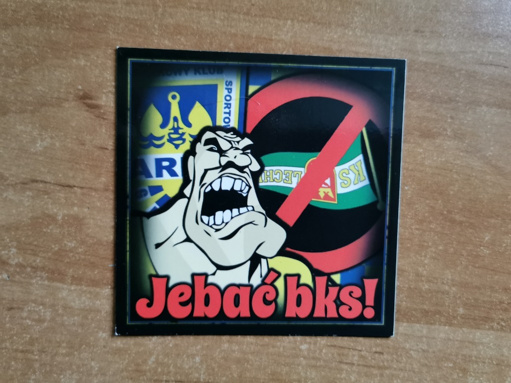 Vlepki Arka Gdynia Anty Lechia #1 | Kraków | Licytacja na Allegro Lokalnie