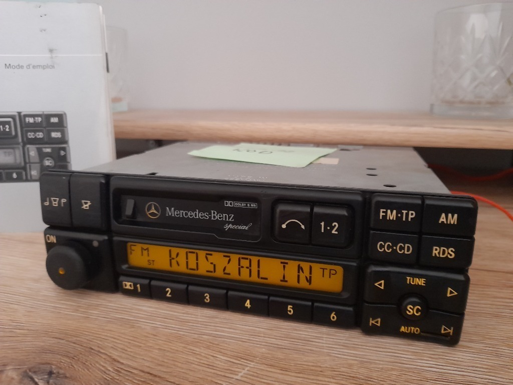 Radio Mercedes Becker Special w124 w201 w140 r129 | Koszalin | Kup ...