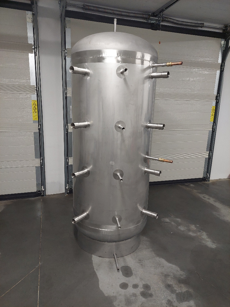 Bufor 1000L inox stal 316 z wężownicą | Gromnik | Kup teraz na Allegro ...
