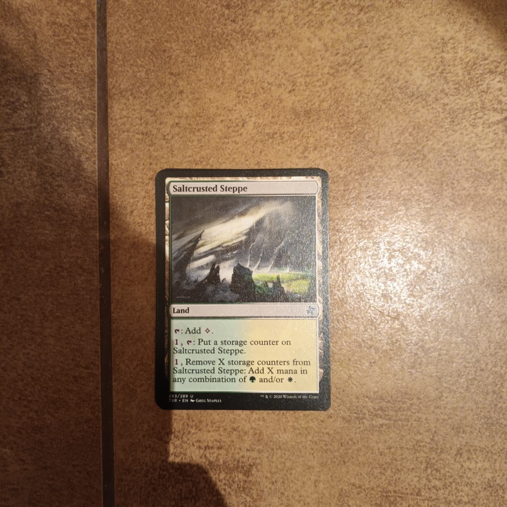 Saltcrusted Steppe - MTG land | Warszawa | Kup teraz na Allegro Lokalnie