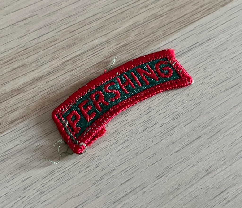 Naszywka US Army "Pershing" Tab | Poznań | Kup teraz na Allegro Lokalnie