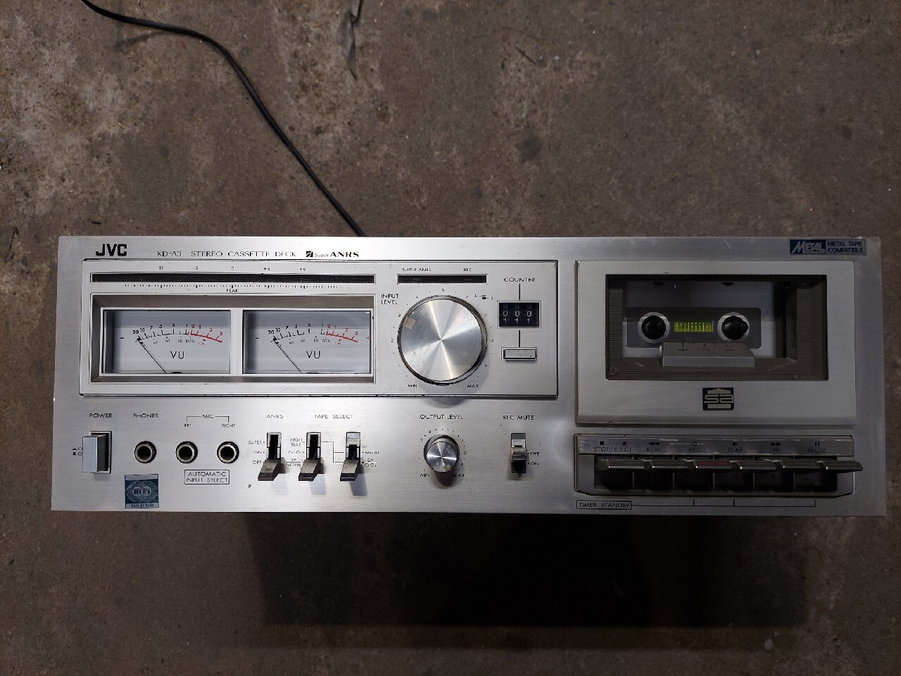 JVC stereo cassette deck KDA3E | Bydgoszcz | Licytacja na Allegro Lokalnie