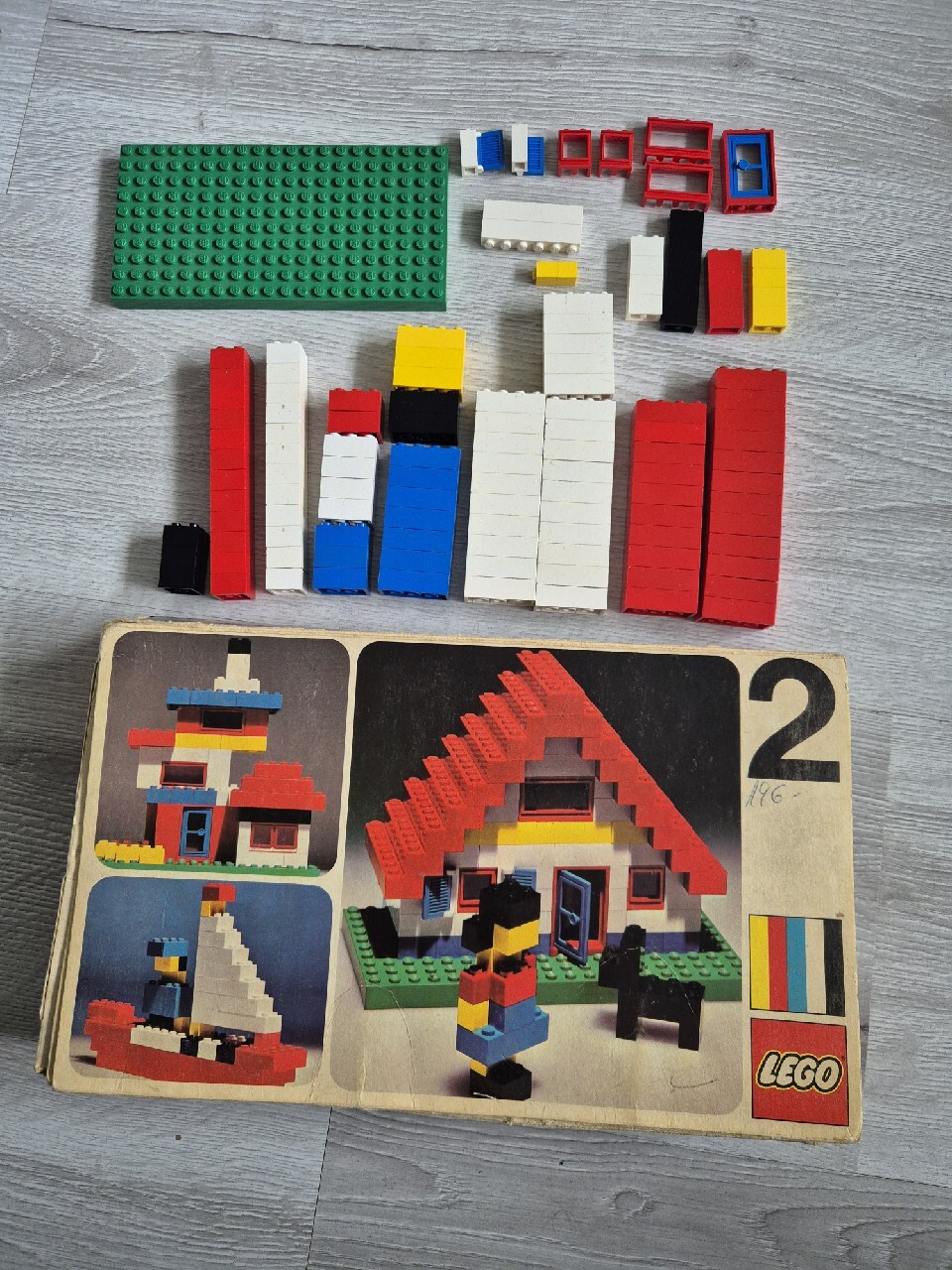 LEGO 1973r VINTAGE numer 2 kupione w pewex w latach 70 | Bydgoszcz ...