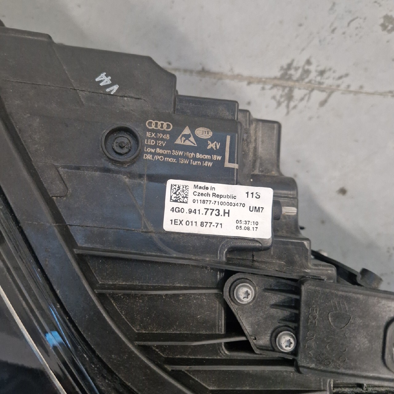 Audi a6 c7 4g lift full led 4g0941773h | Tupadły | Kup teraz na Allegro ...