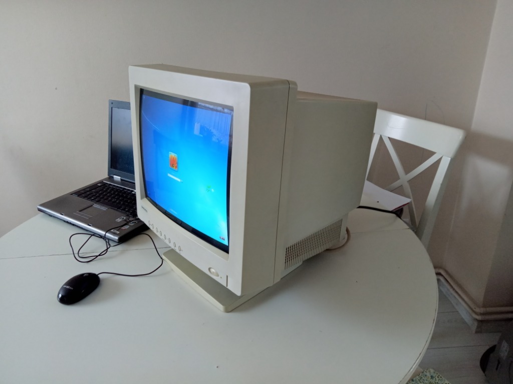 Stary monitor Daewoo CMC-714C 17" CRT | Kluczbork | Kup teraz na ...